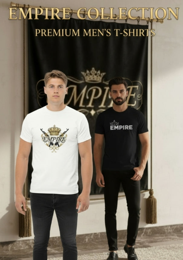 Empire T-Shirt Men — Premium Streetwear Strength Power Authority | Empire